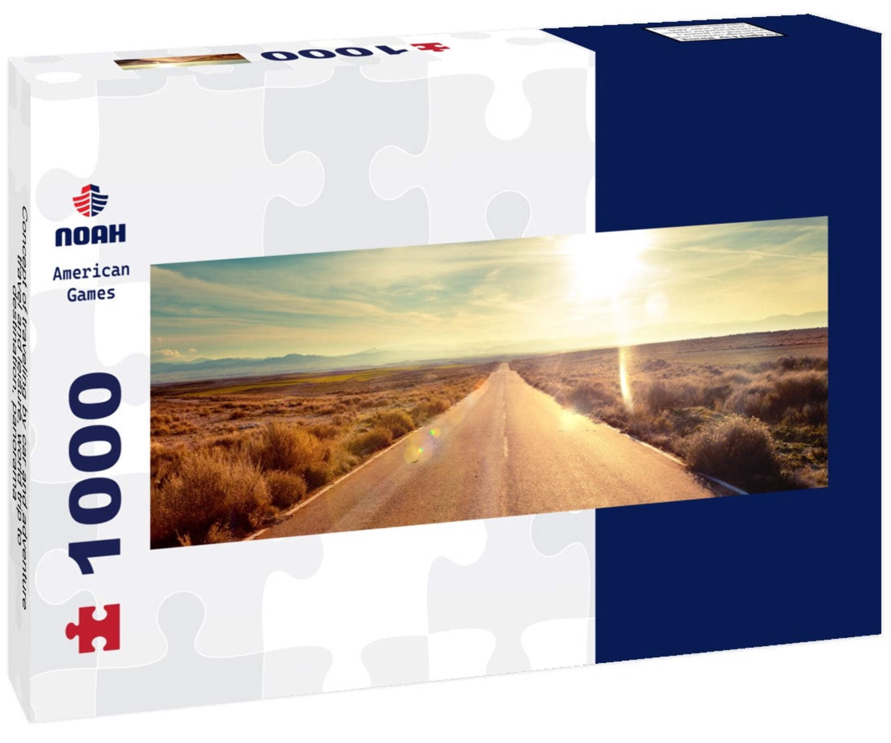 Noah Jigsaw Puzzle Concept of traveling by car and adventure, travel ...