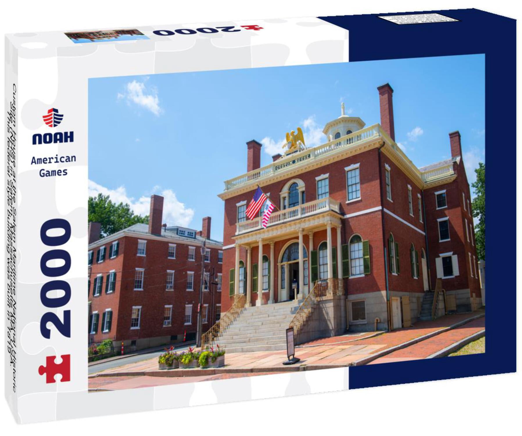 Custom House at the Salem Maritime National Historic Site (NHS) in ...