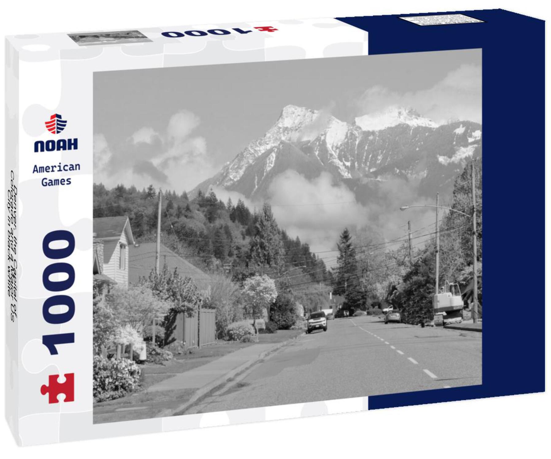 Noah Jigsaw Puzzle Denver, the Capital of Colorado and a Major US City ...