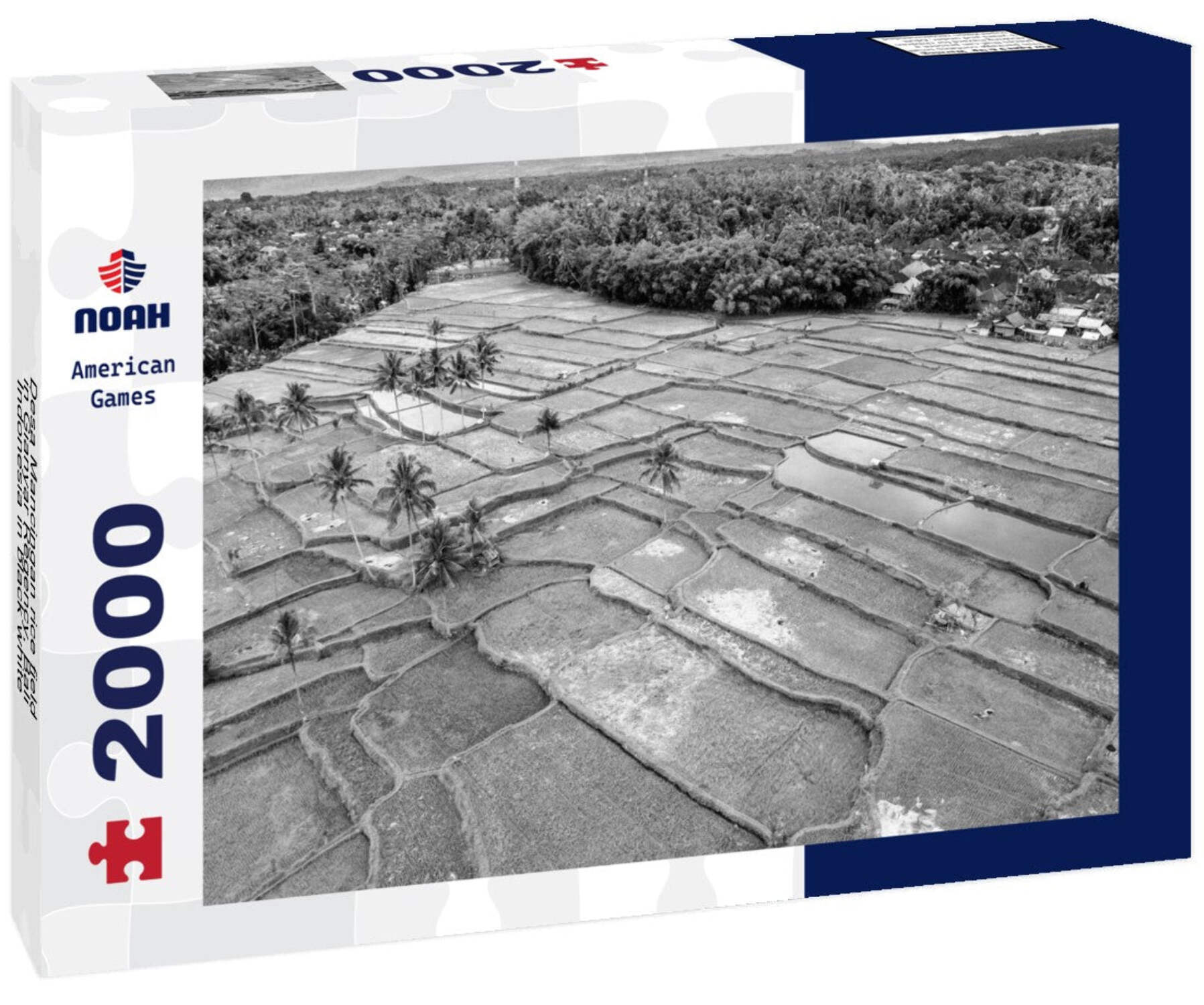 Noah Jigsaw Puzzle Desa Mancingan rice field in Gianyar Regency, Bali ...