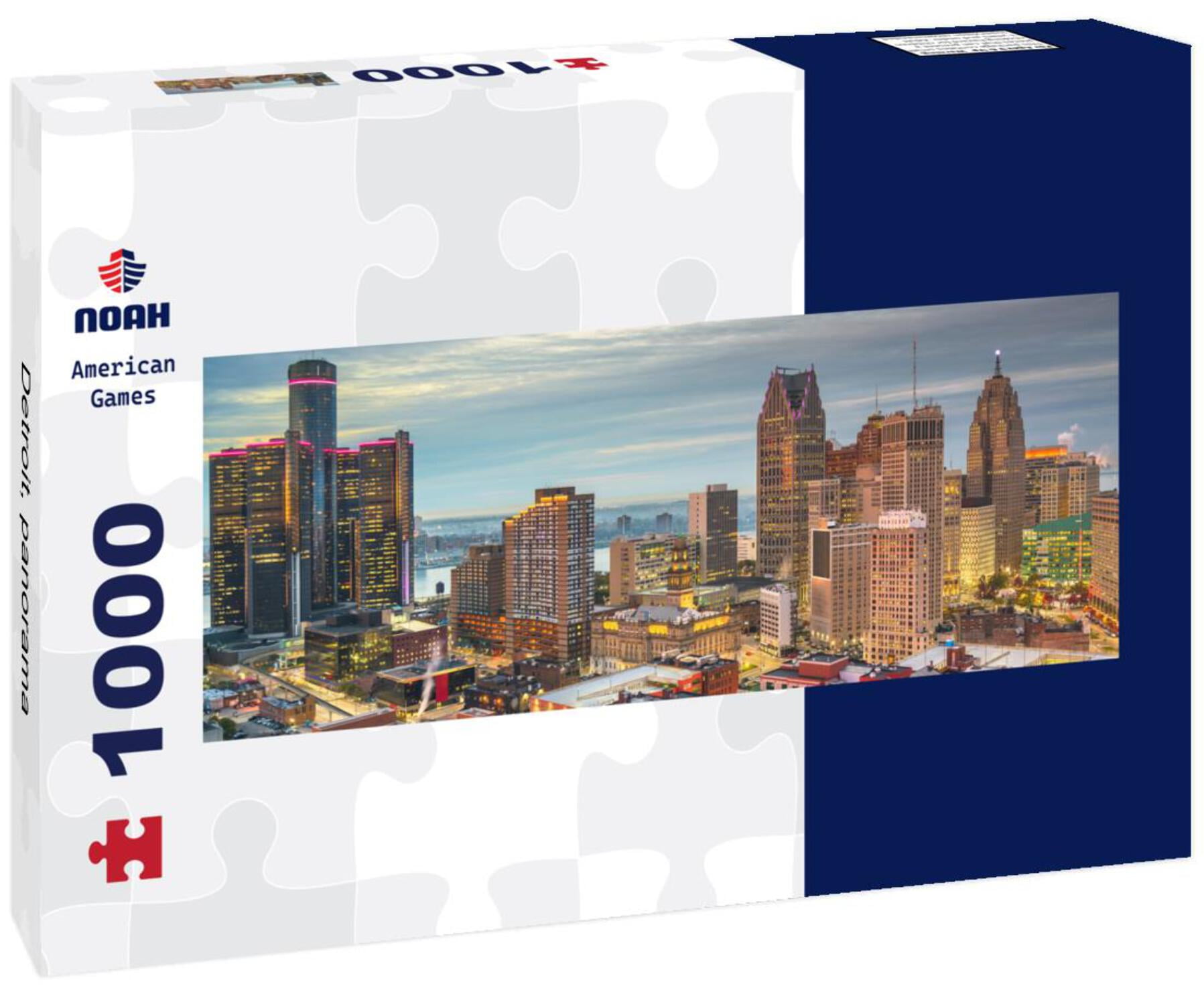 Noah Jigsaw Puzzle Detroit, panorama Panorama 1000 Pieces - Walmart.com