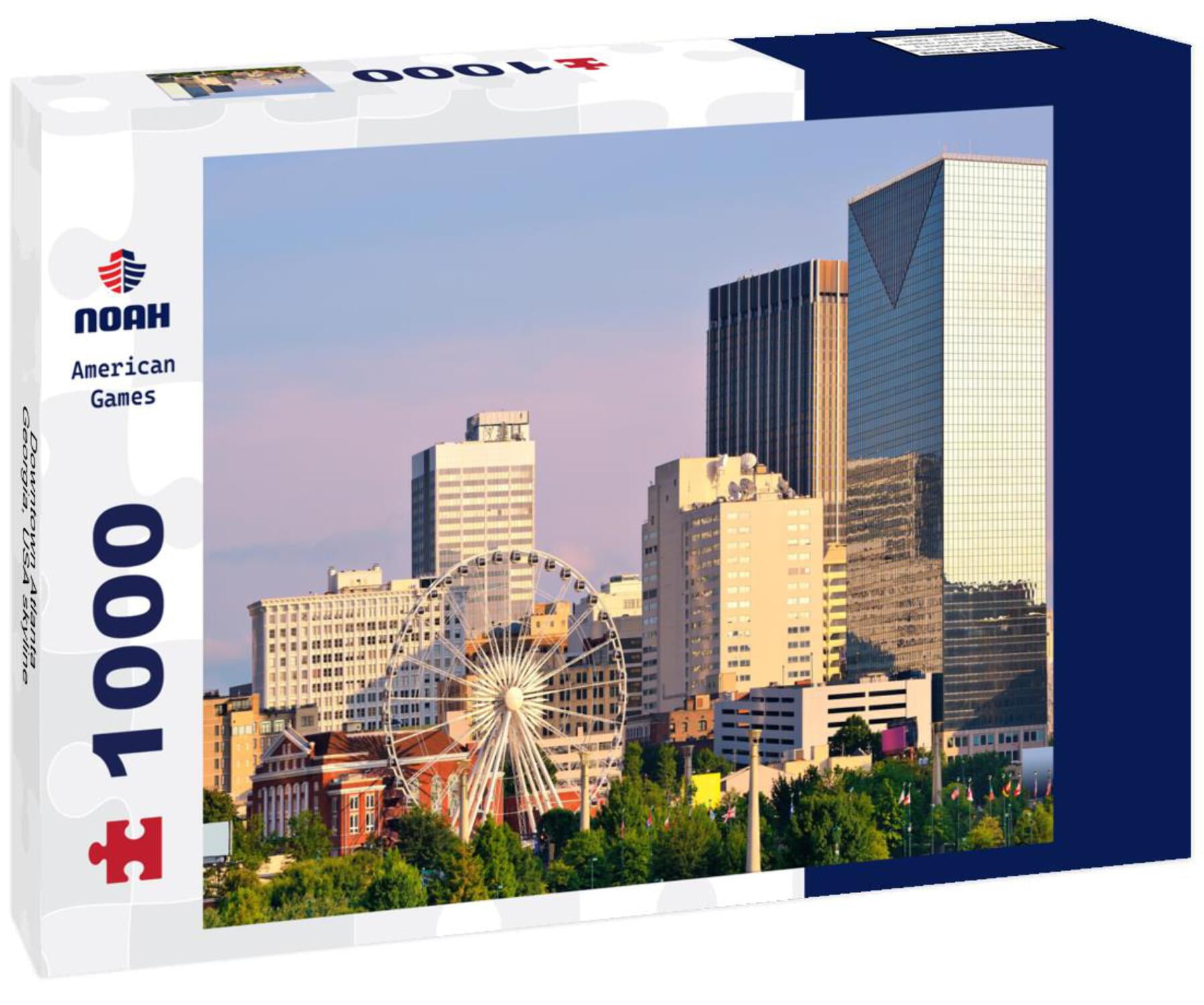 Noah Jigsaw Puzzle Downtown Atlanta, Georgia, USA skyline 1000 pieces ...