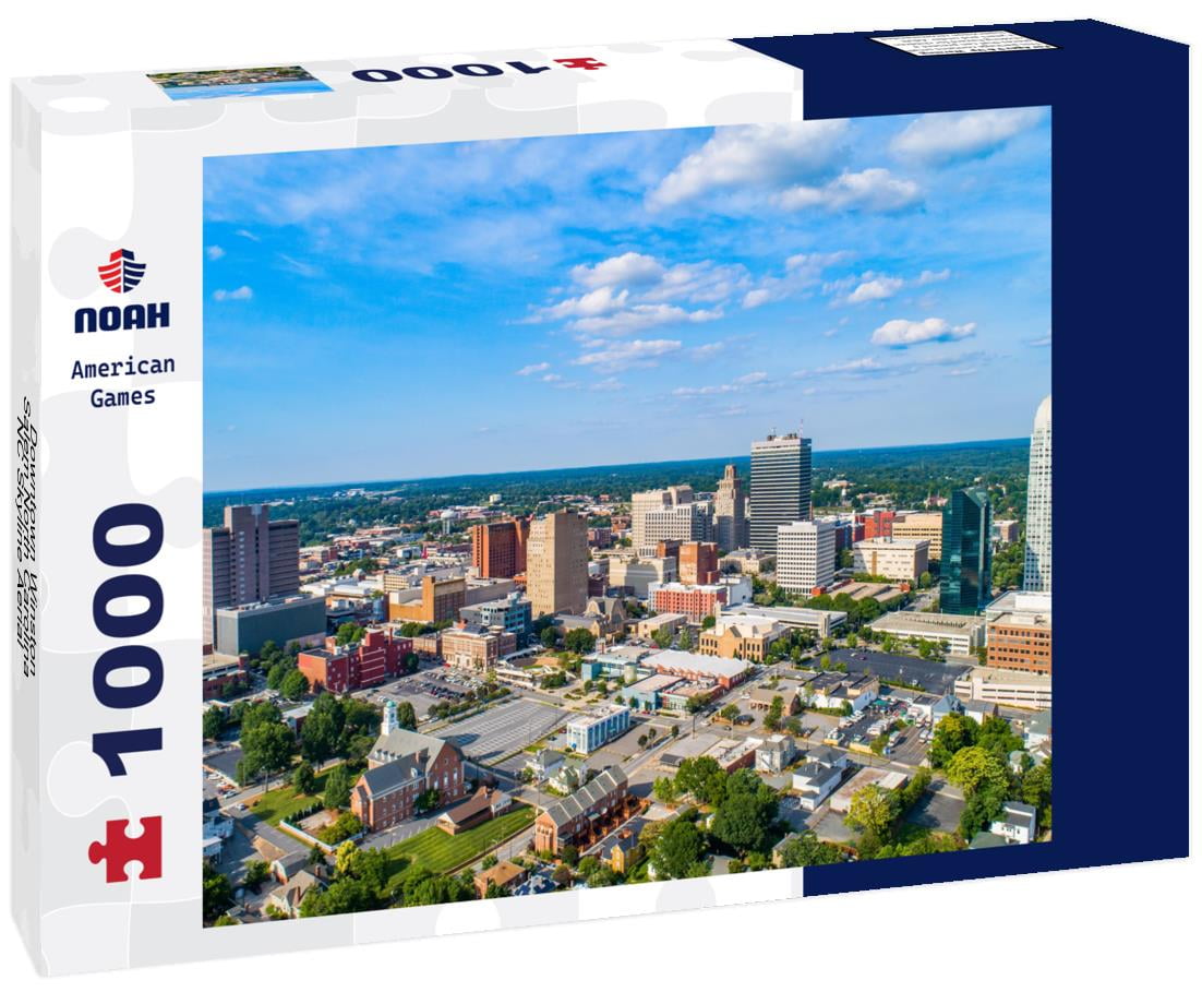Noah Jigsaw Puzzle Downtown Winston-Salem North Carolina NC Skyline ...