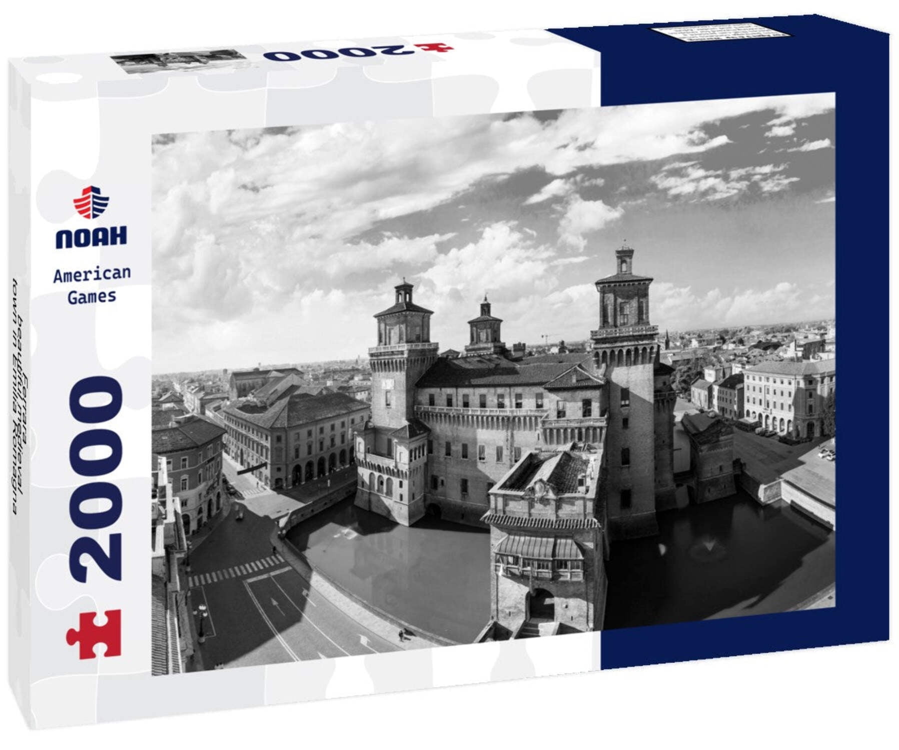 Noah Jigsaw Puzzle Ferrara - beautiful medieval town in Emilia Romagna ...