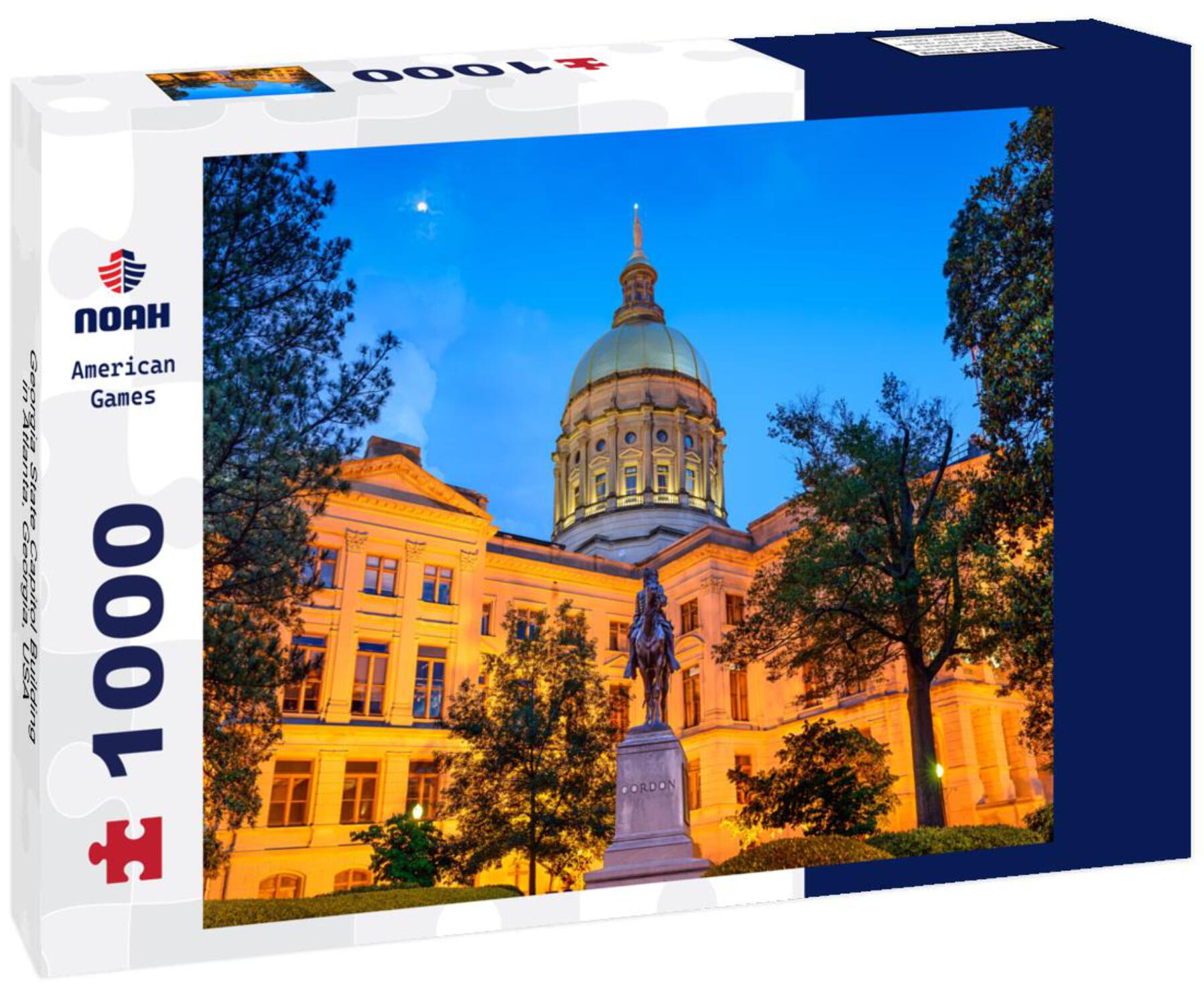 Noah Jigsaw Puzzle Georgia State Capitol Building in Atlanta, Georgia ...