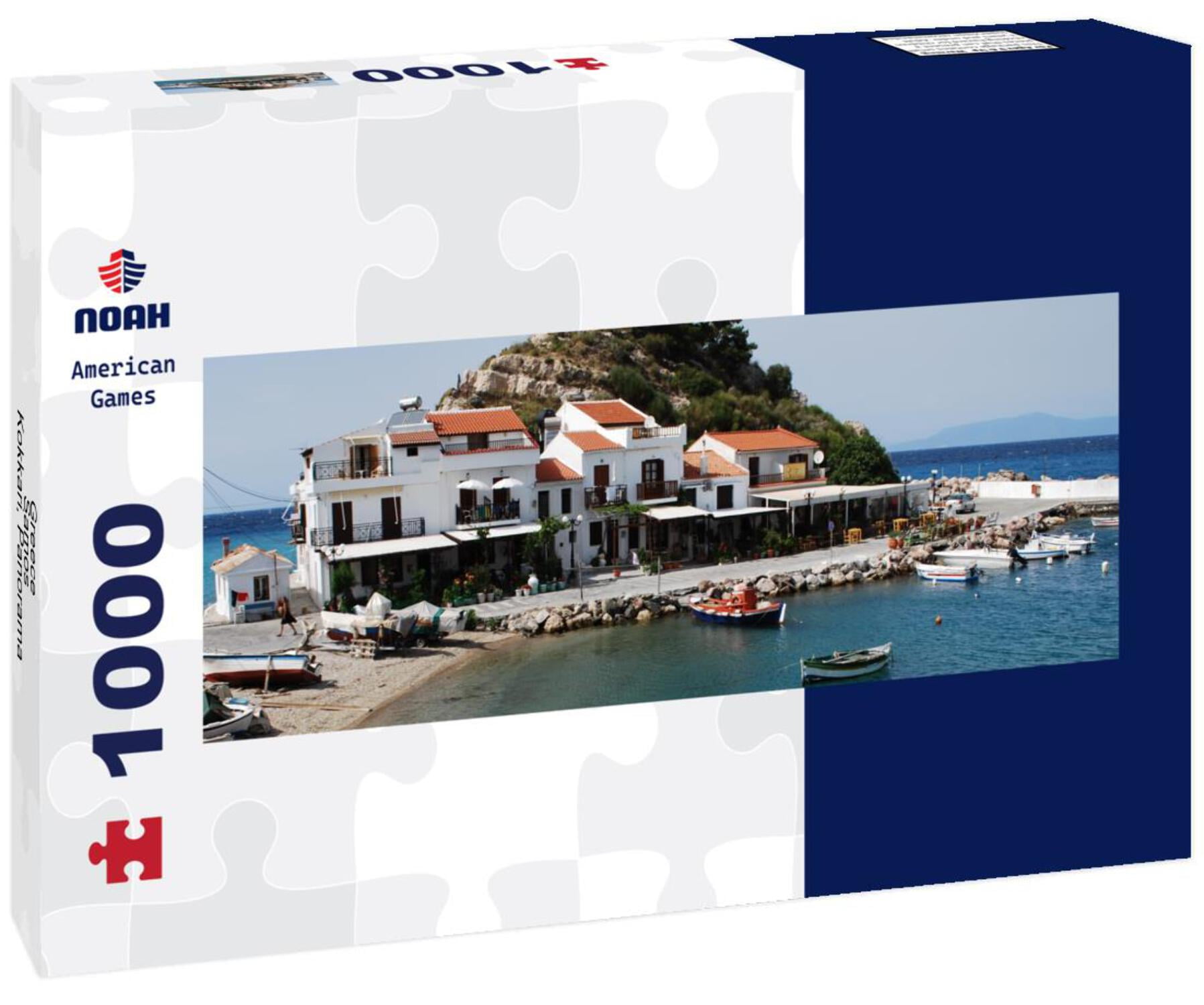 Noah Jigsaw Puzzle Greece - Samos - Kokkari, Panorama Panorama 1000 ...