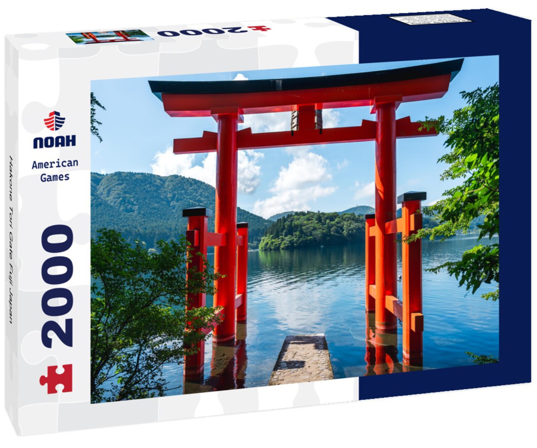 Noah Jigsaw Puzzle Hakone Tori Gate Fuji Japan 2000 pieces - Walmart.com