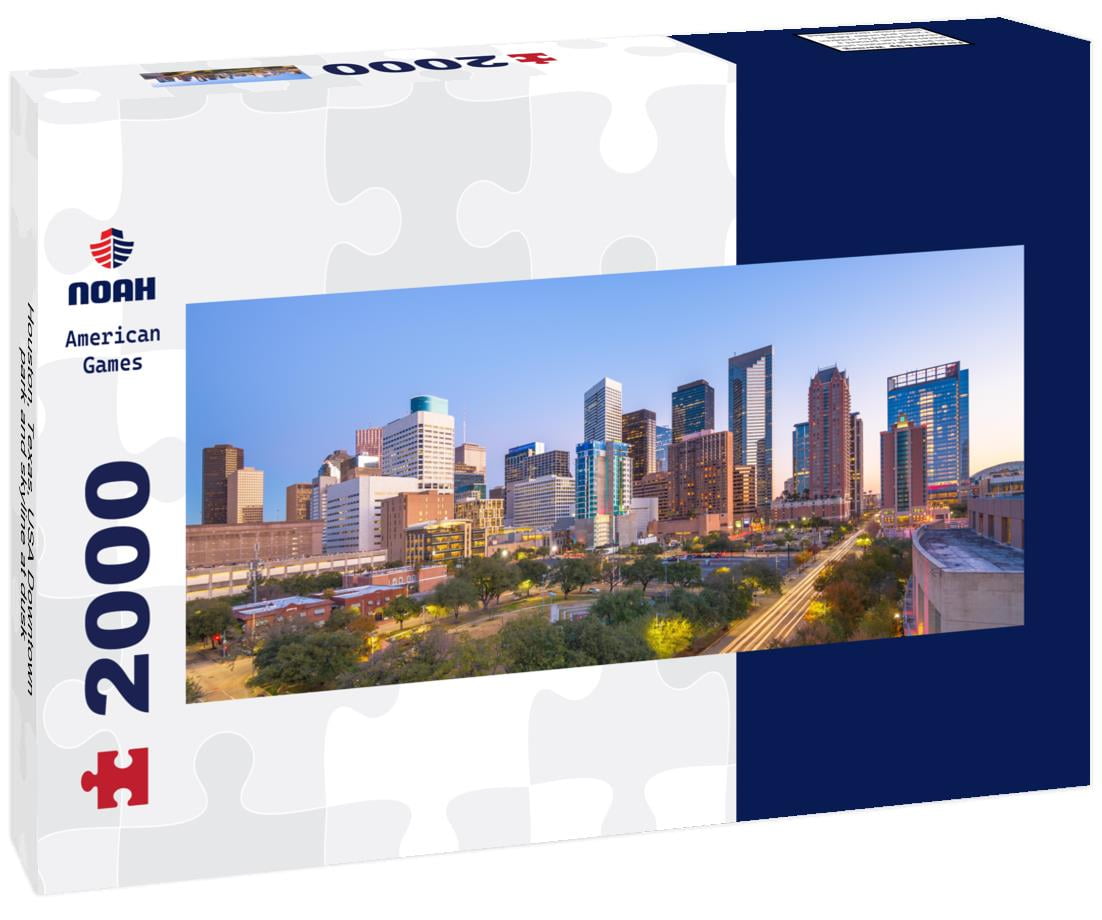 Noah Jigsaw Puzzle Houston, Texas, USA Downtown park and skyline at ...
