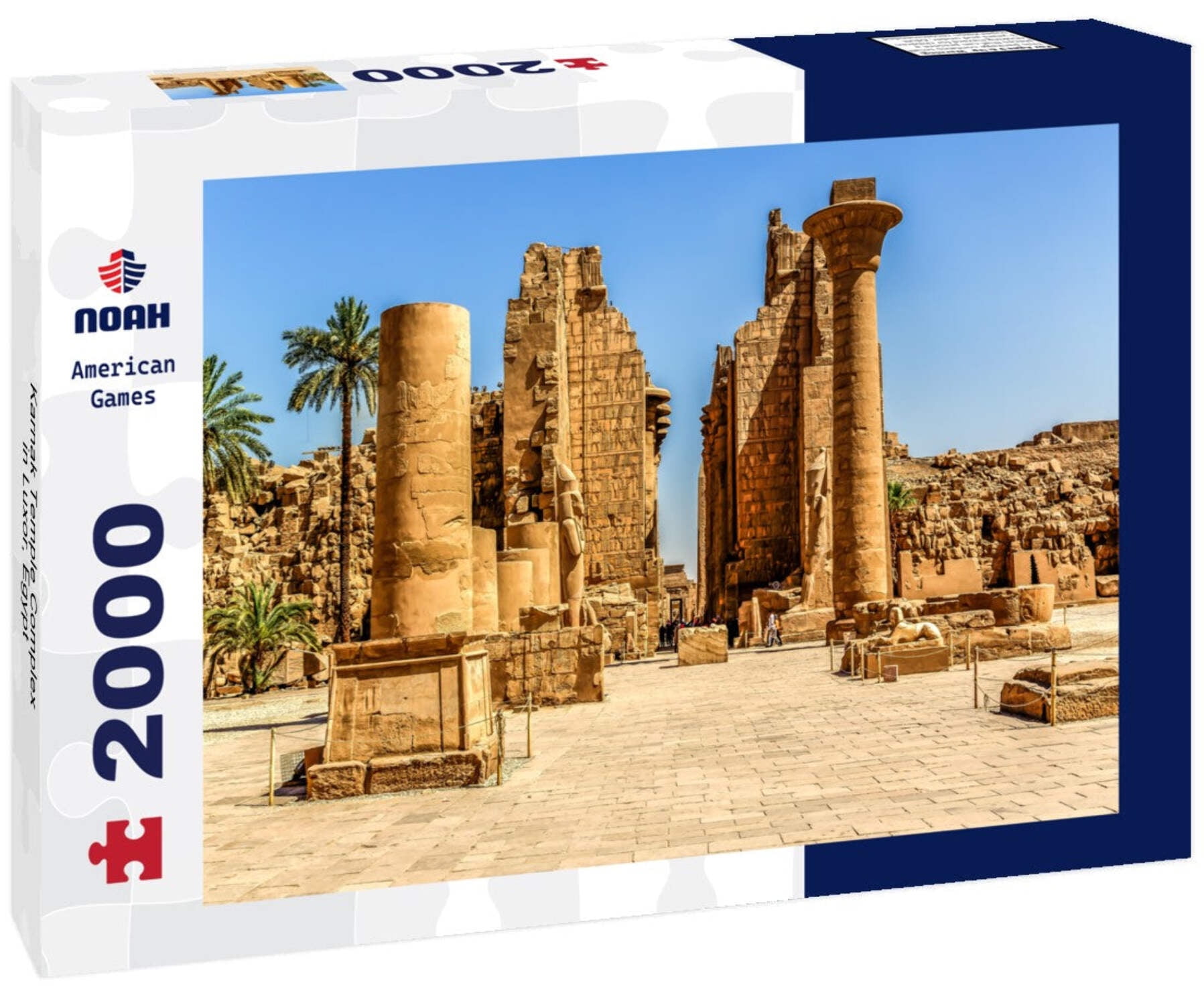 Noah Jigsaw Puzzle Karnak Temple Complex in Luxor, Egypt 2000 Pieces ...
