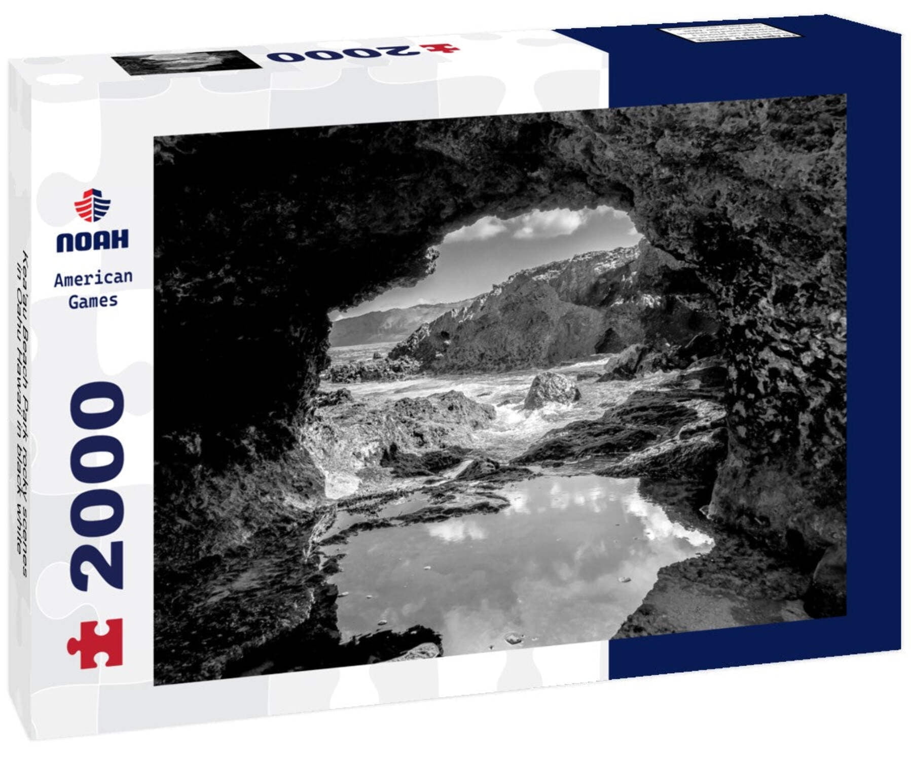 Noah Jigsaw Puzzle Kea'au Beach Park rocky scenes in Oahu Hawaii in ...