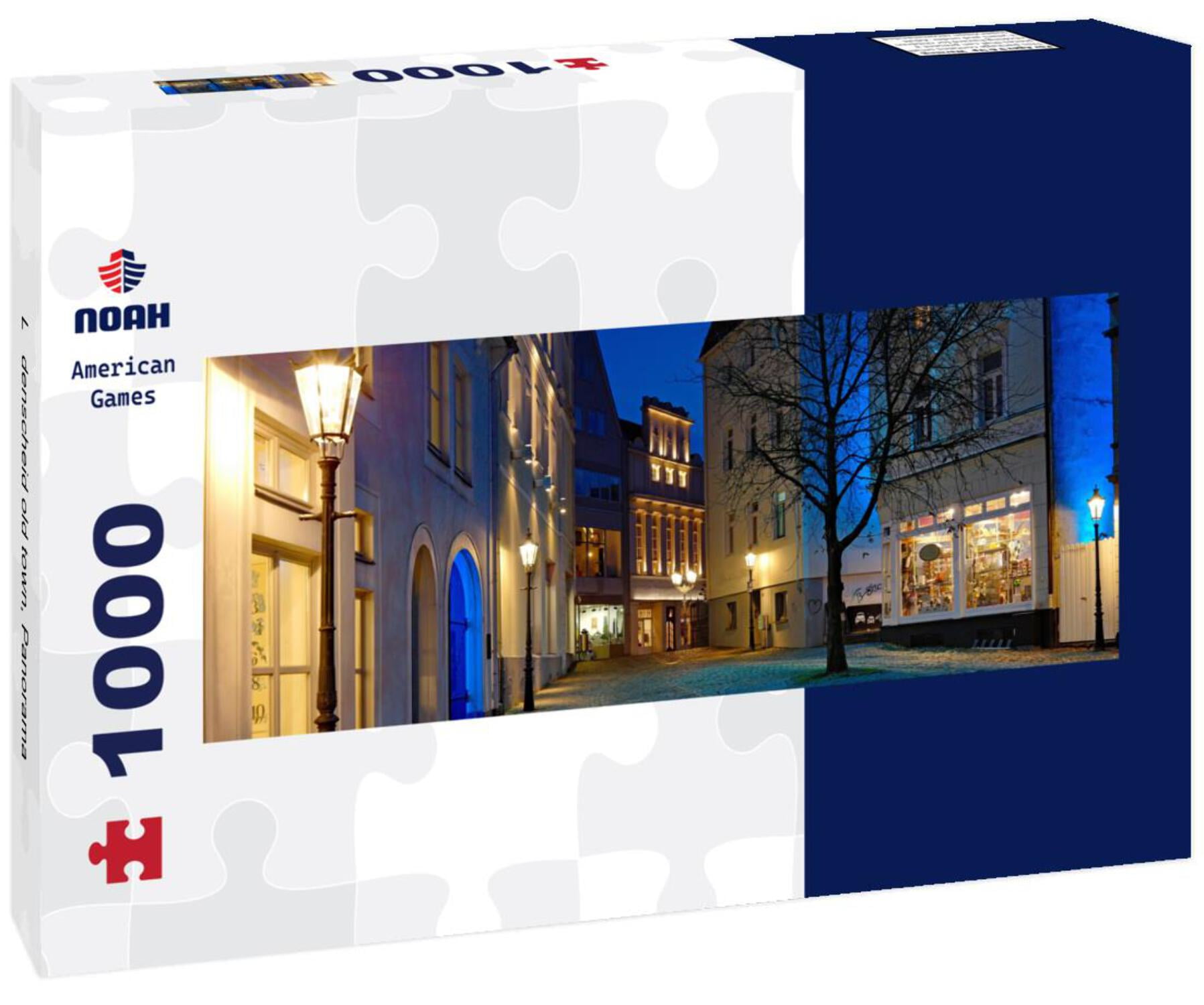Noah Jigsaw Puzzle Lüdenscheid old town, Panorama Panorama 1000 Pieces - Walmart.com