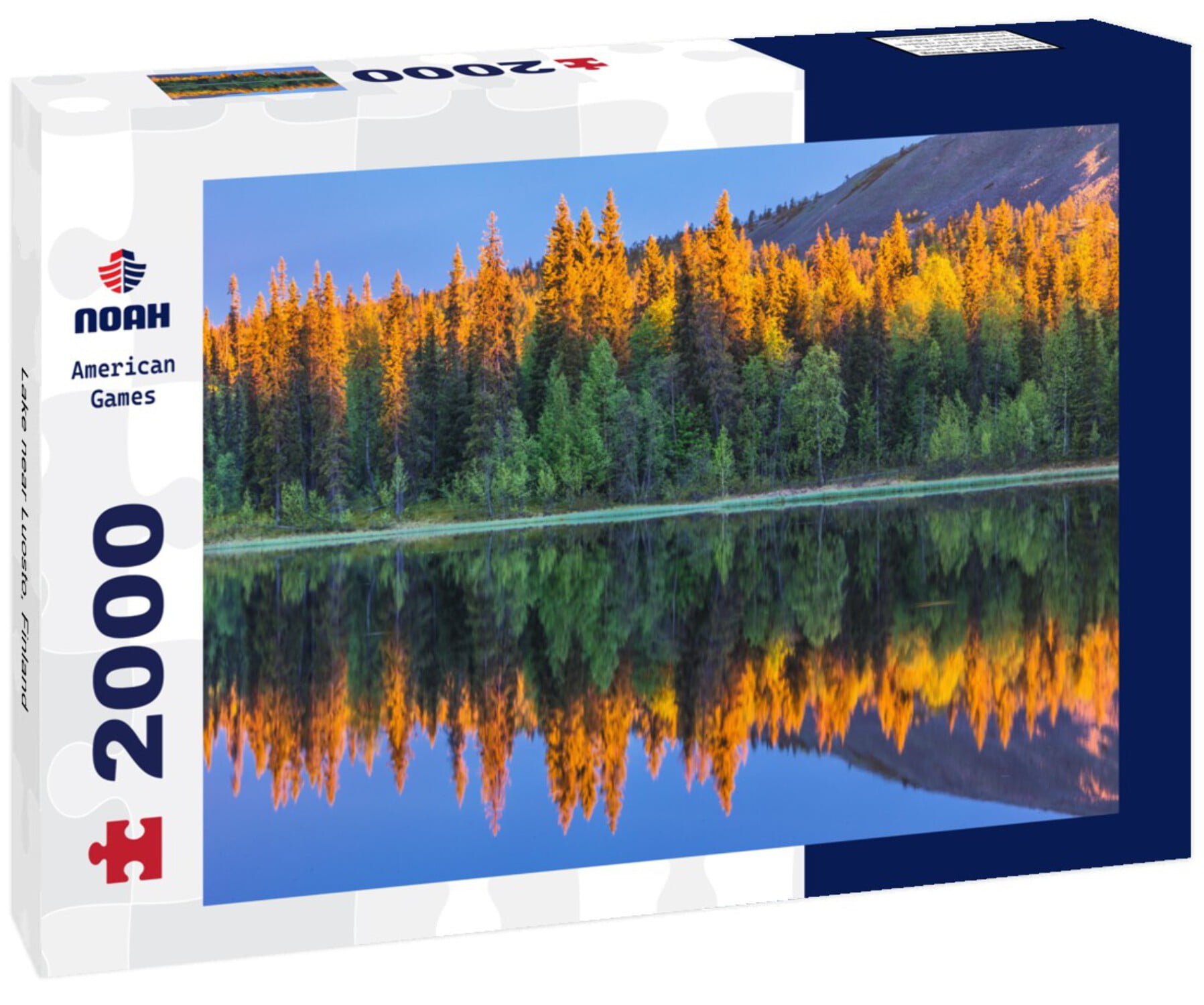 Noah Jigsaw Puzzle Lake near Luosto - Finland 2000 Pieces - Walmart.com