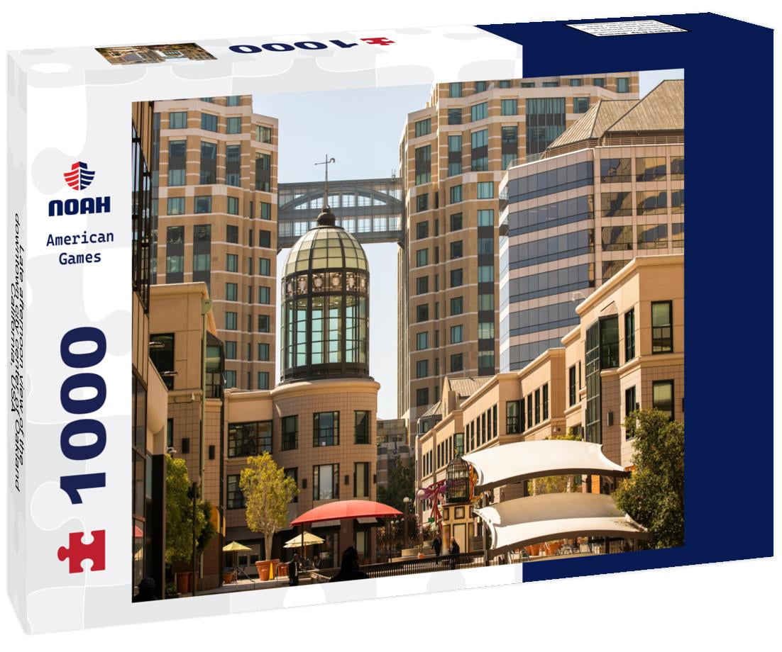 Noah Jigsaw Puzzle Late afternoon view of the downtown city center of ...