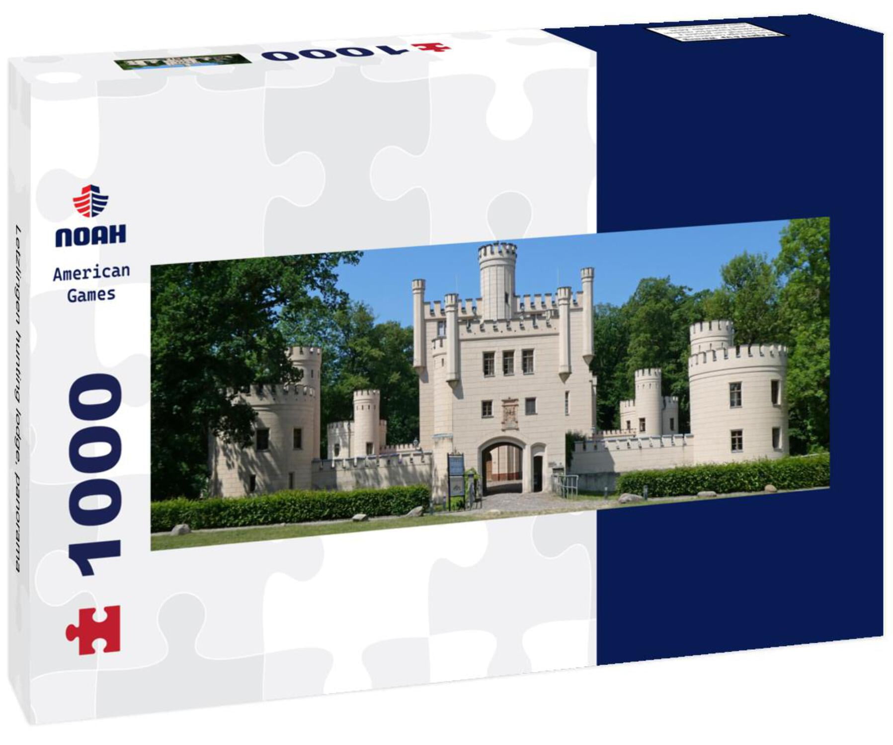 Noah Jigsaw Puzzle Letzlingen hunting lodge, panorama Panorama 1000 ...