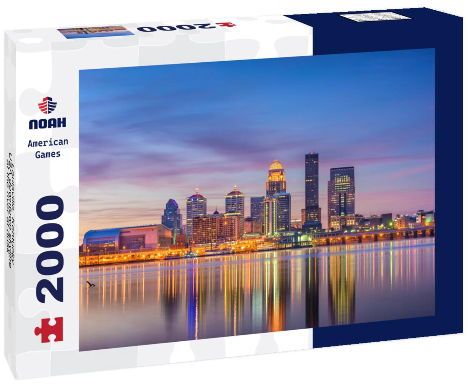 Noah Jigsaw Puzzle Louisville, Kentucky, USA downtown skyline at the ...