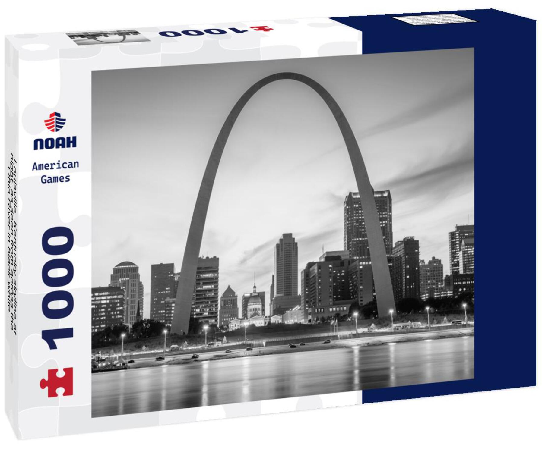 Noah Jigsaw Puzzle Louisville, Kentucky skyline at night, as seen from ...