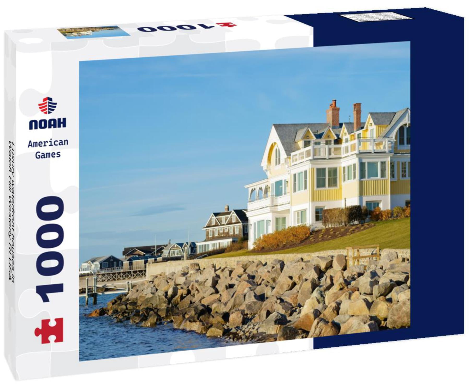 Noah Jigsaw Puzzle Luxury waterfront houses in Watch Hill Westerly RI ...
