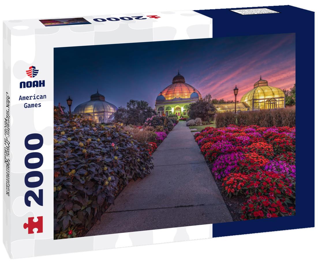 Noah Jigsaw Puzzle Manchester, New Hampshire, USA Skyline at the ...