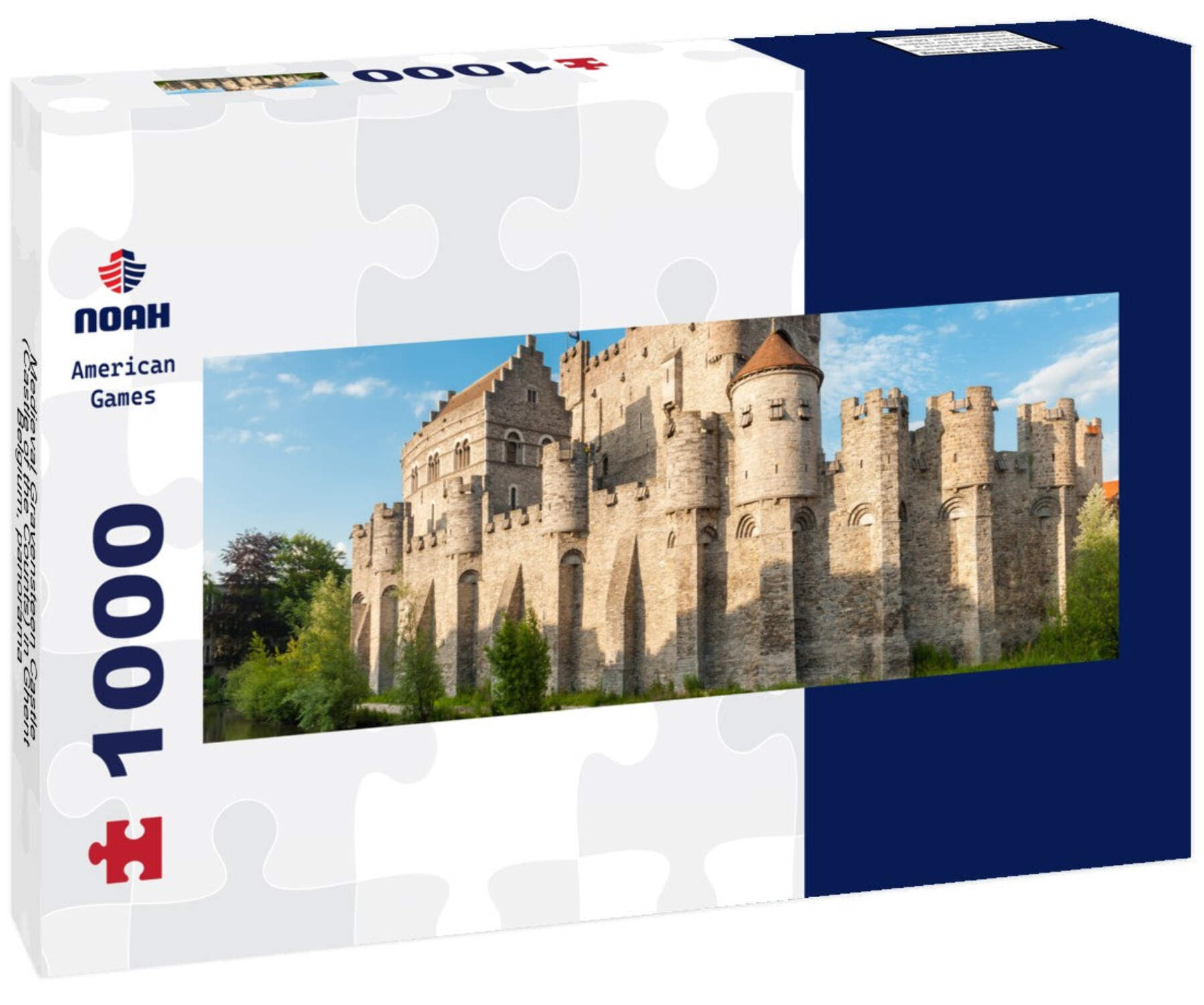 Noah Jigsaw Puzzle Medieval Gravensteen Castle (Castle of the Counts ...