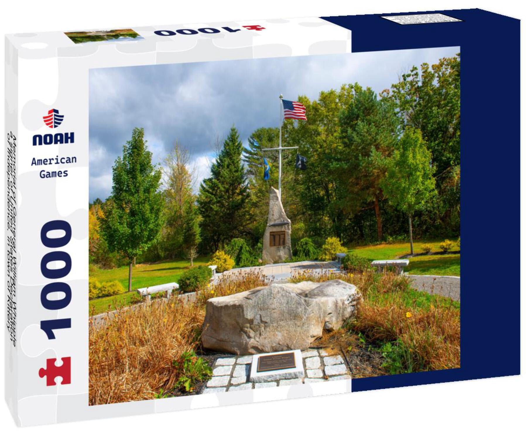 Noah Jigsaw Puzzle Memorial of General William Whipple, a signer of ...