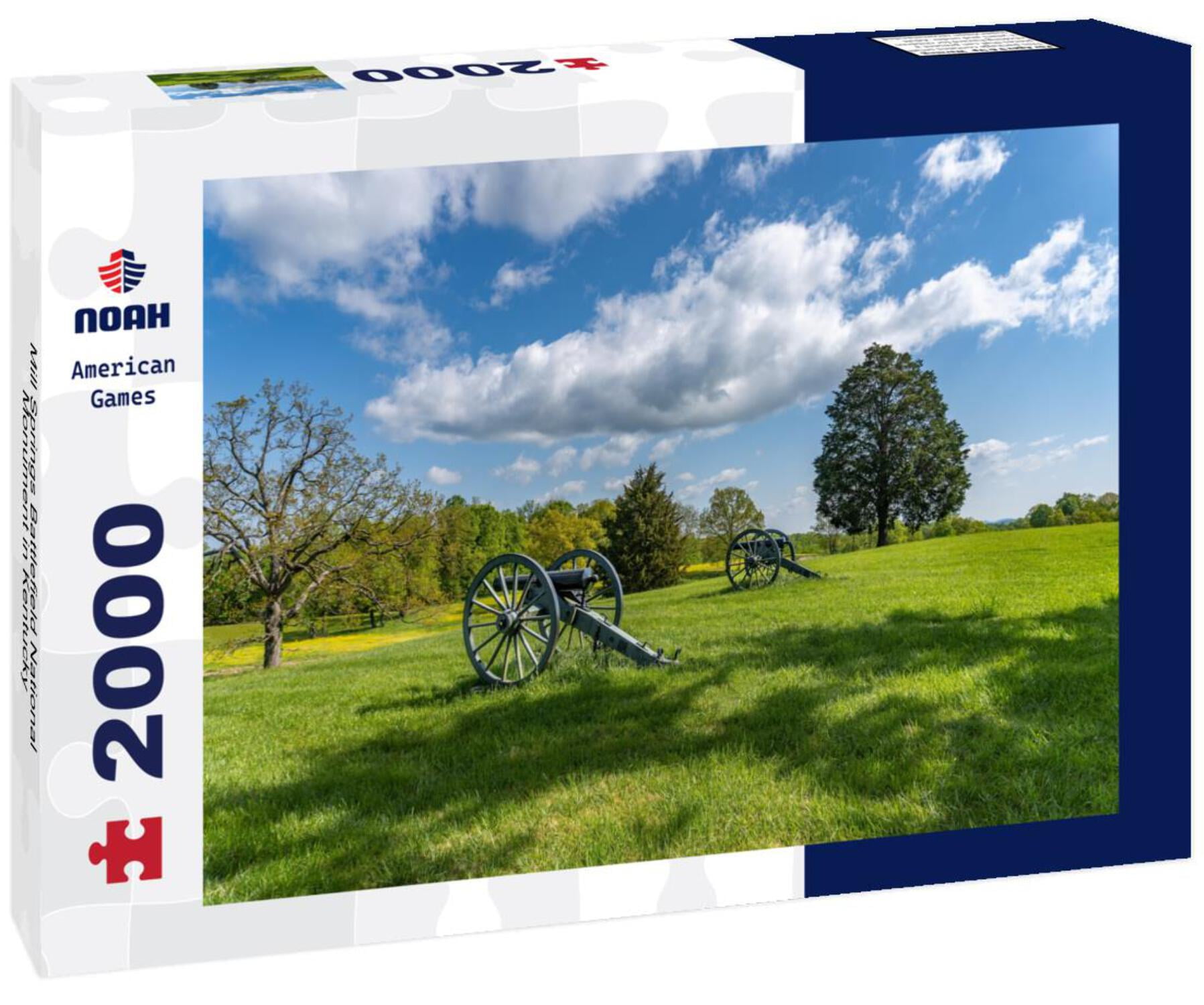 Noah Jigsaw Puzzle Mill Springs Battlefield National Monument in ...