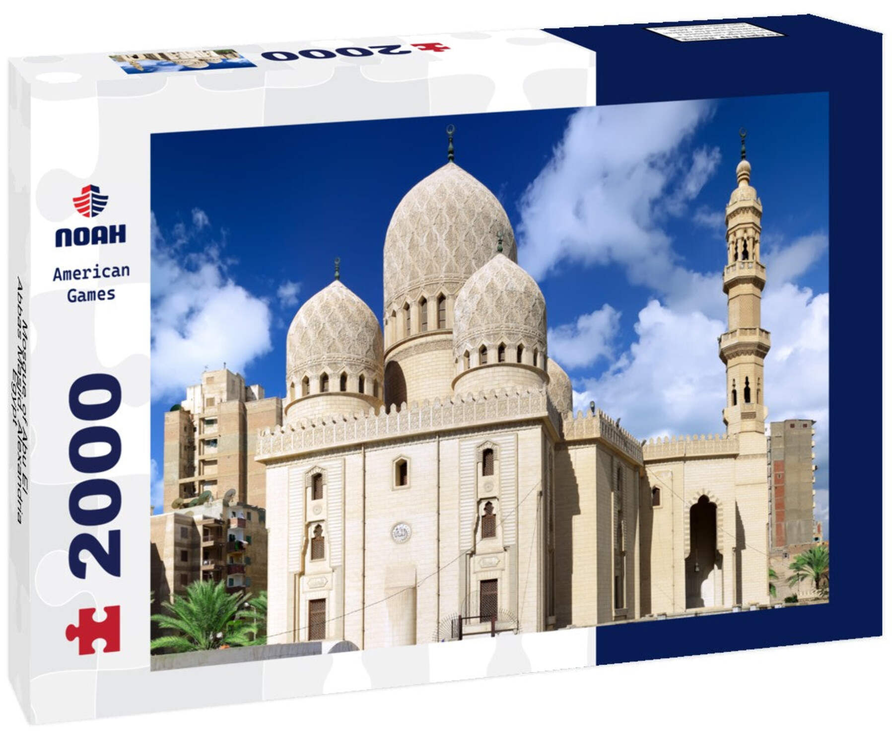 Noah Jigsaw Puzzle Mosque of Abu El Abbas Masjid, Alexandria, Egypt ...