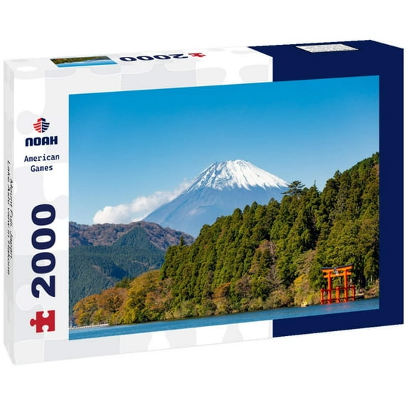 Noah Jigsaw Puzzle Mount Fuji, Japan. Lake Ashi view in Hakone 2000 ...