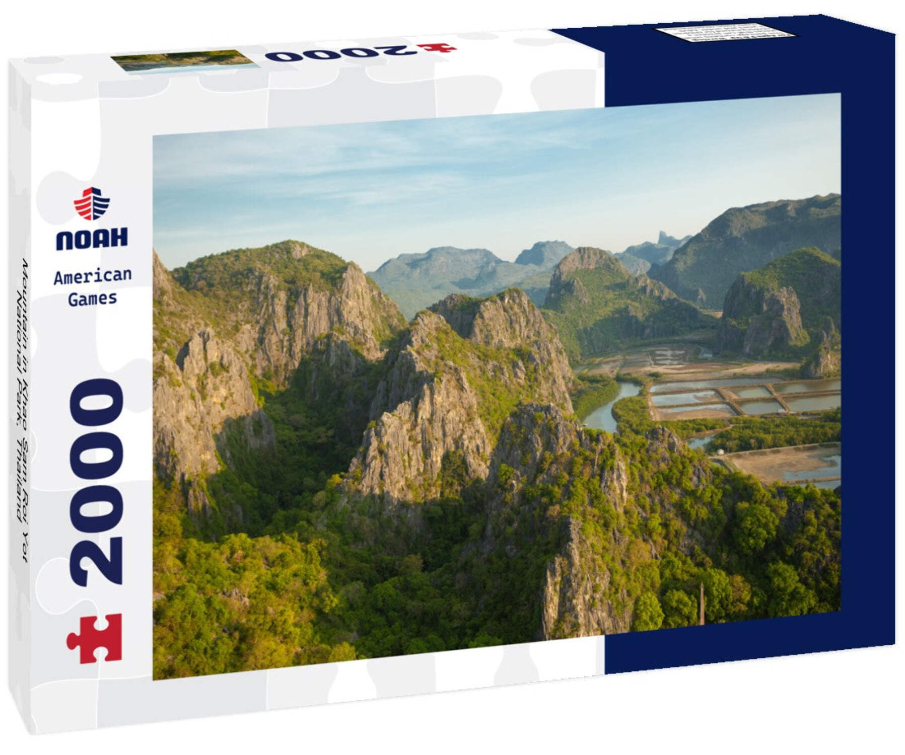 Mountain in Khao Sam Roi Yot National Park, Thailand 2000pc Puzzle ...