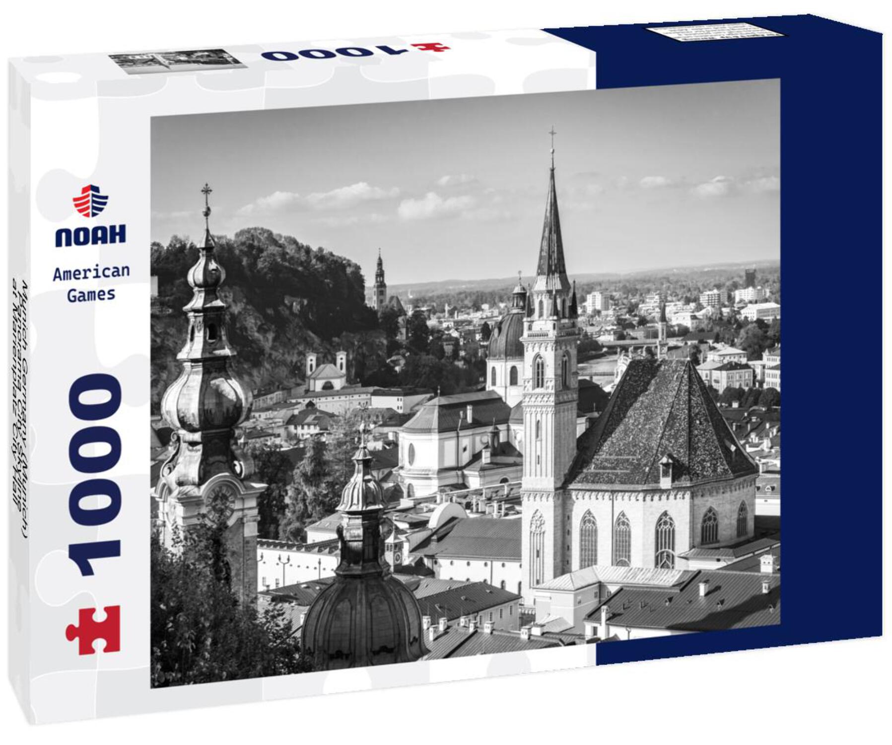 Noah Jigsaw Puzzle Munich Germany (Munich), Panorama City Skyline at ...