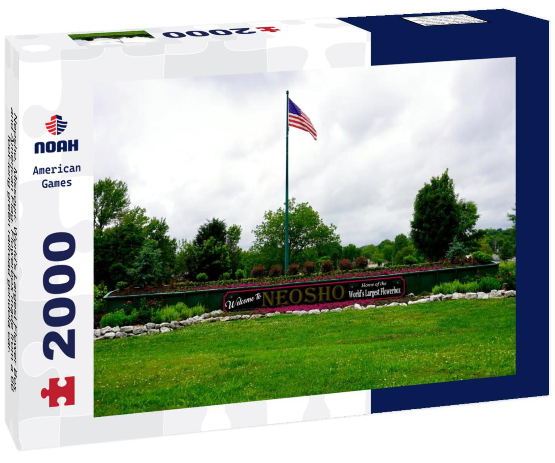 Noah Jigsaw Puzzle Neosho, Missouri: World's Largest Flower Box and ...