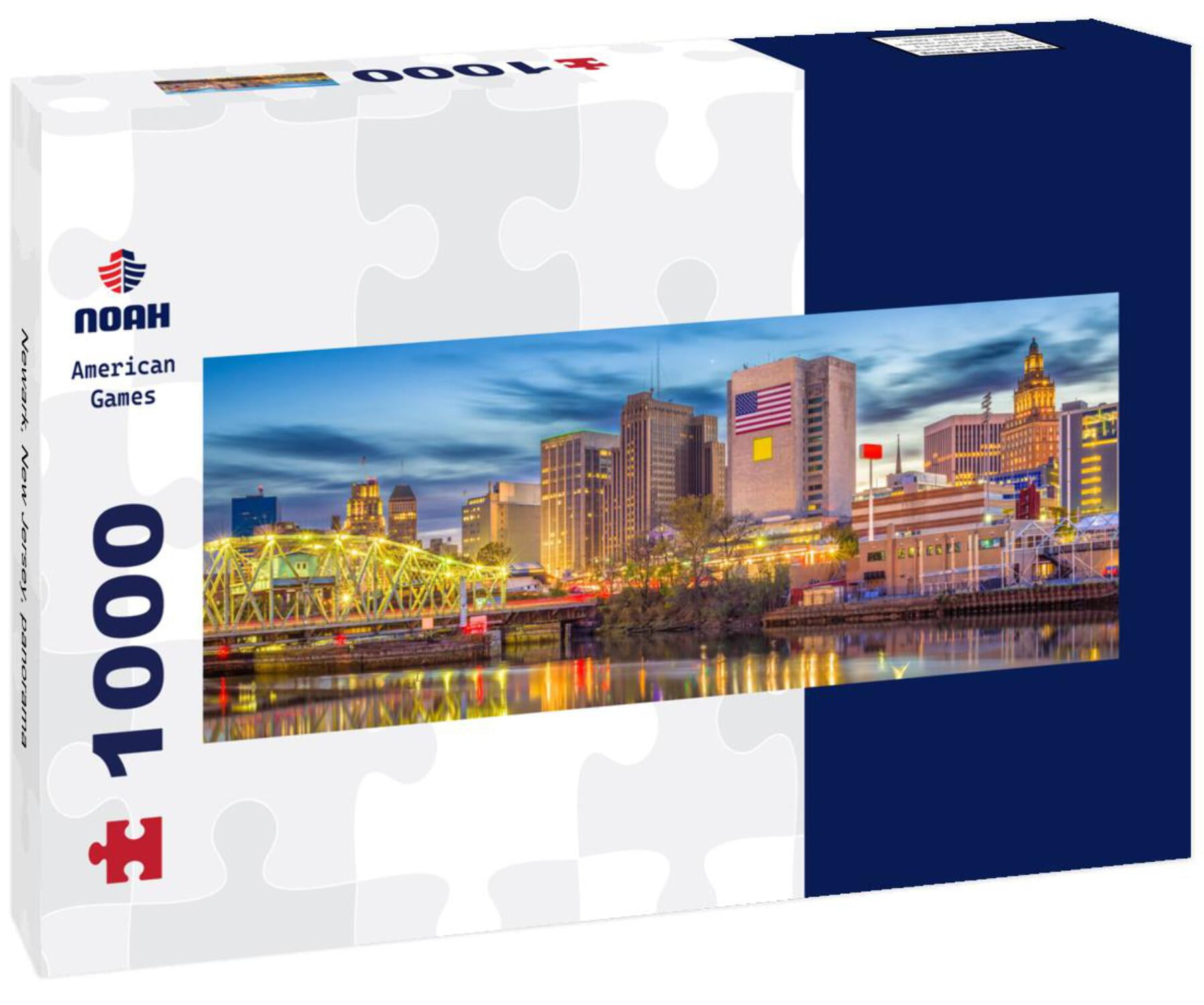 Newark, New Jersey, 1000pc Panoramic Puzzle - Walmart.com