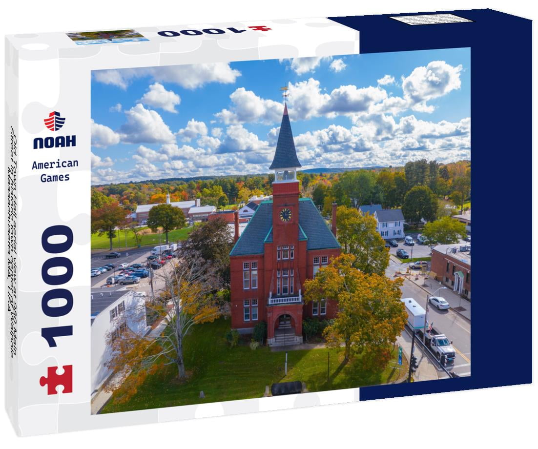 Noah Jigsaw Puzzle Old Town Hall aerial view at 980 Main Street in ...