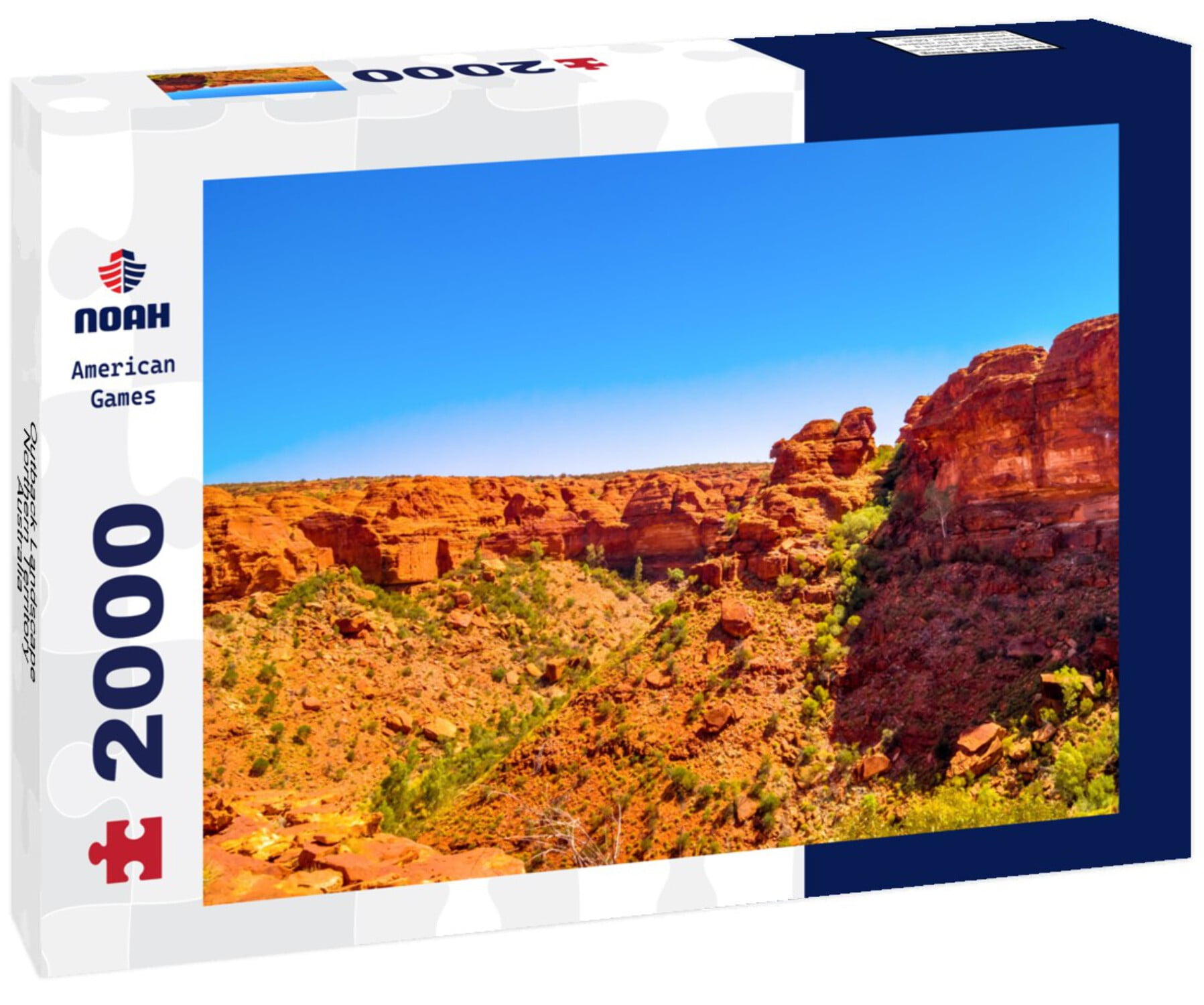 Outback Landscape, Northern Territory, Australia 2000pc Puzzle ...