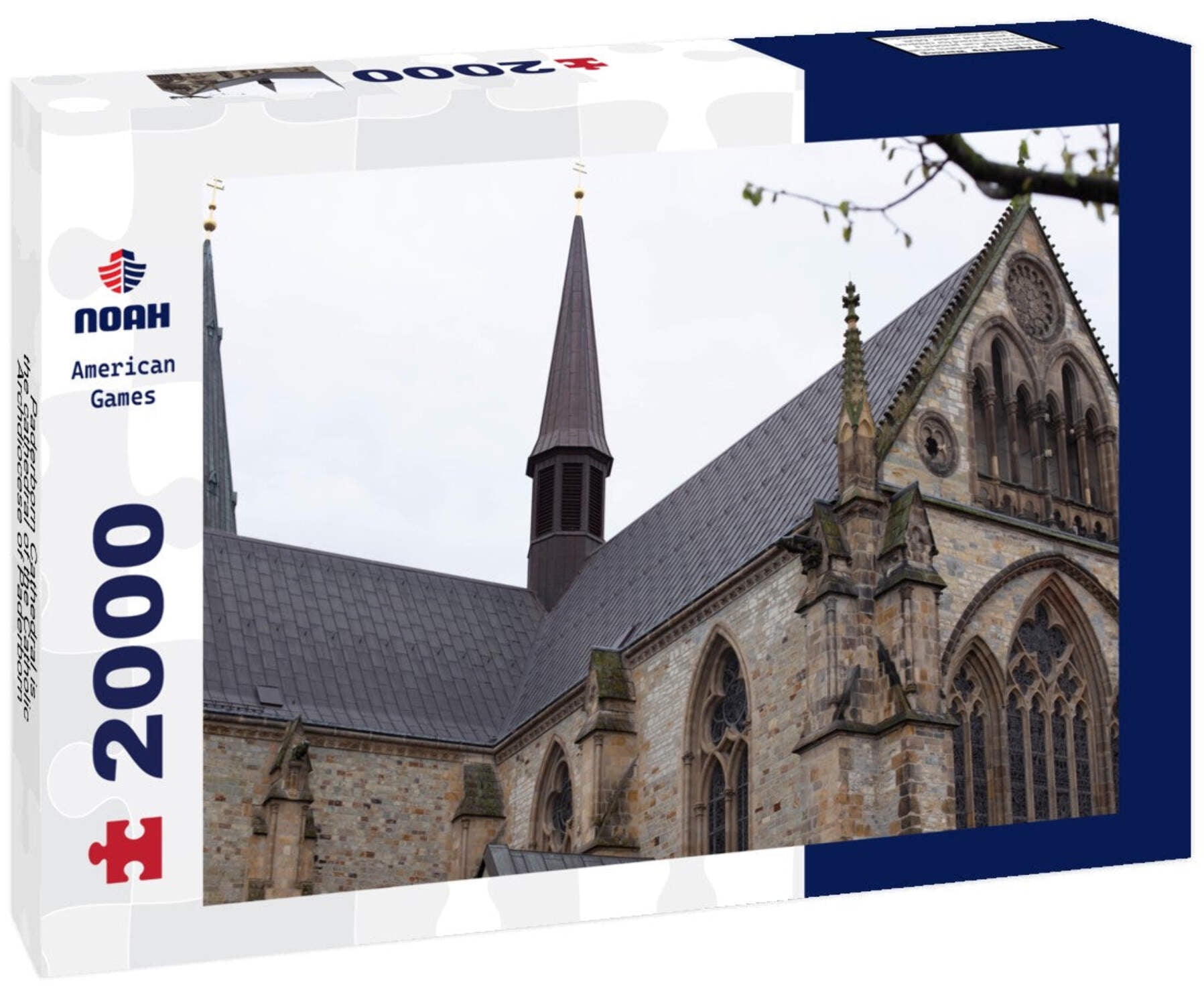 Noah Jigsaw Puzzle Paderborn Cathedral is the cathedral of the Catholic ...