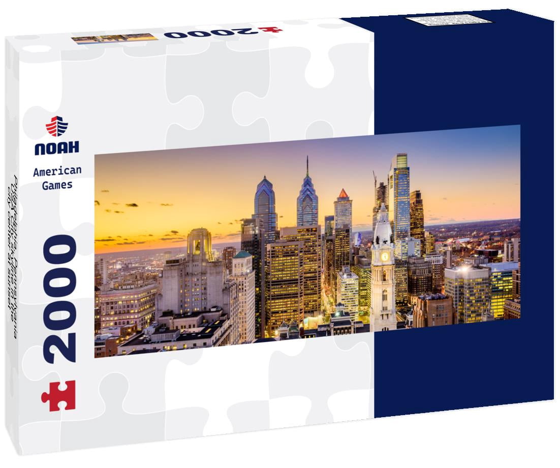 Noah Jigsaw Puzzle Philadelphia, Pennsylvania, USA City skyline in the ...