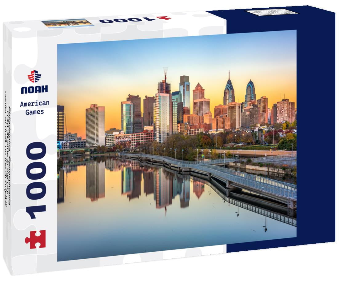 Noah Jigsaw Puzzle Philadelphia, Pennsylvania, USA Skyline in the city ...