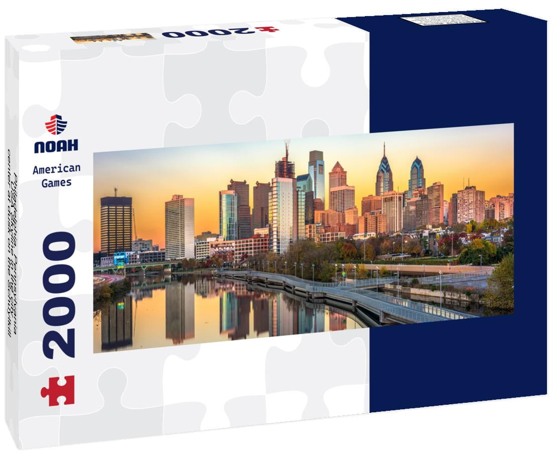 Noah Jigsaw Puzzle Philadelphia, Pennsylvania, USA Skyline in the city ...