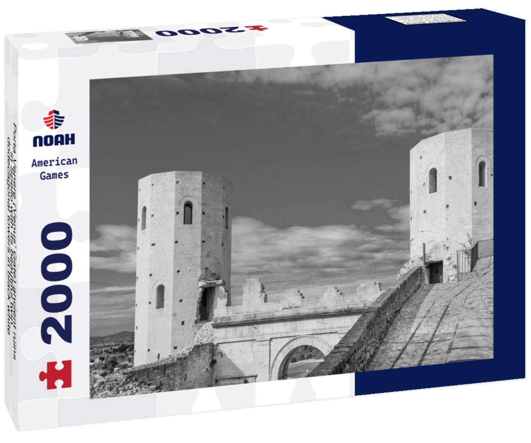 Noah Jigsaw Puzzle Porta Venere (Venus' Gate) ancient ruins in Spello ...