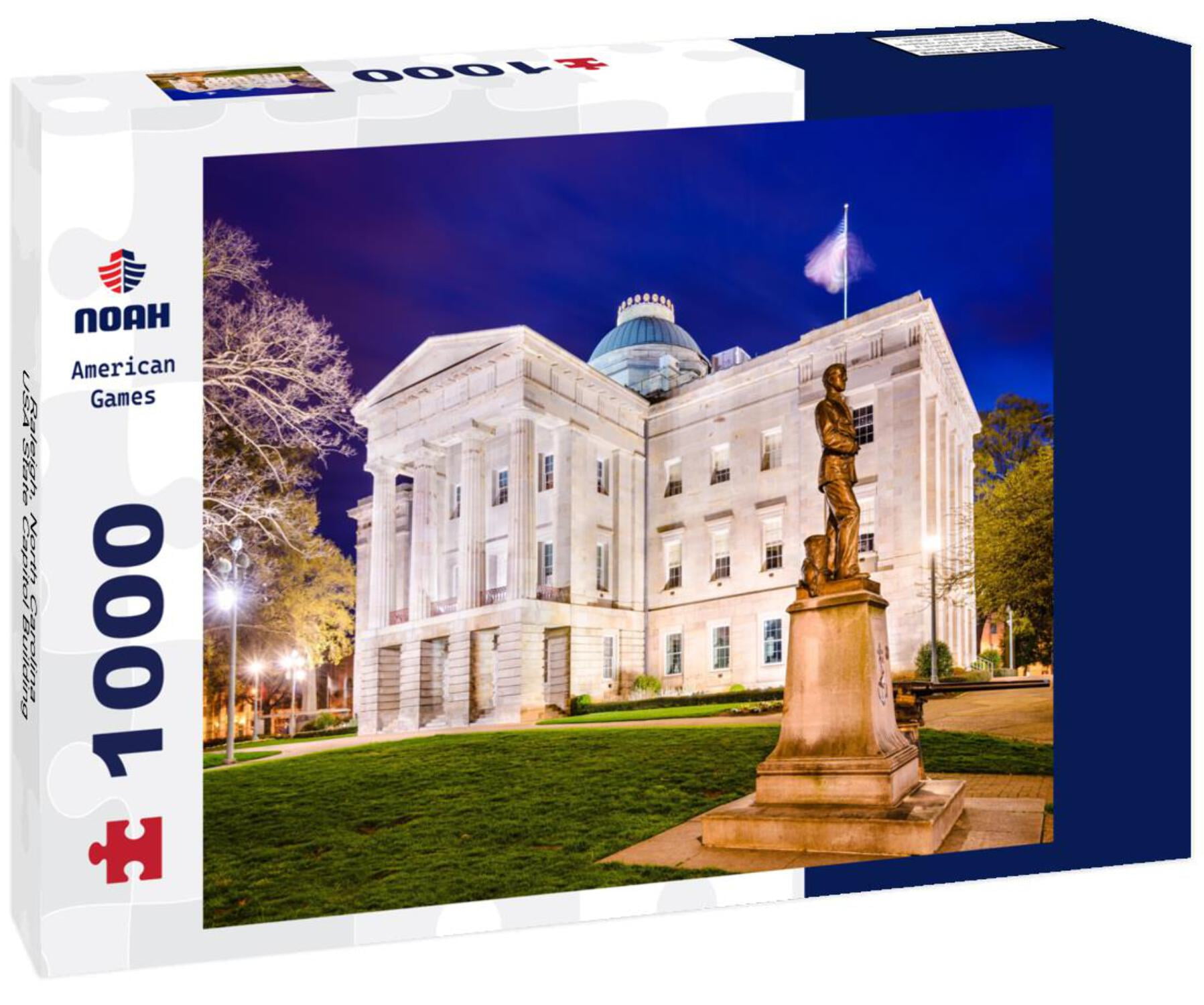 Noah Jigsaw Puzzle Raleigh, North Carolina, USA State Capitol Building ...
