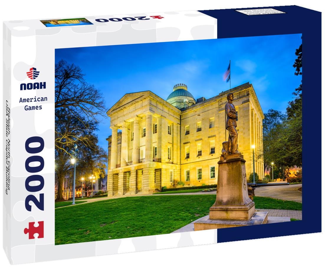 Noah Jigsaw Puzzle Raleigh, North Carolina, USA State Capitol Building ...