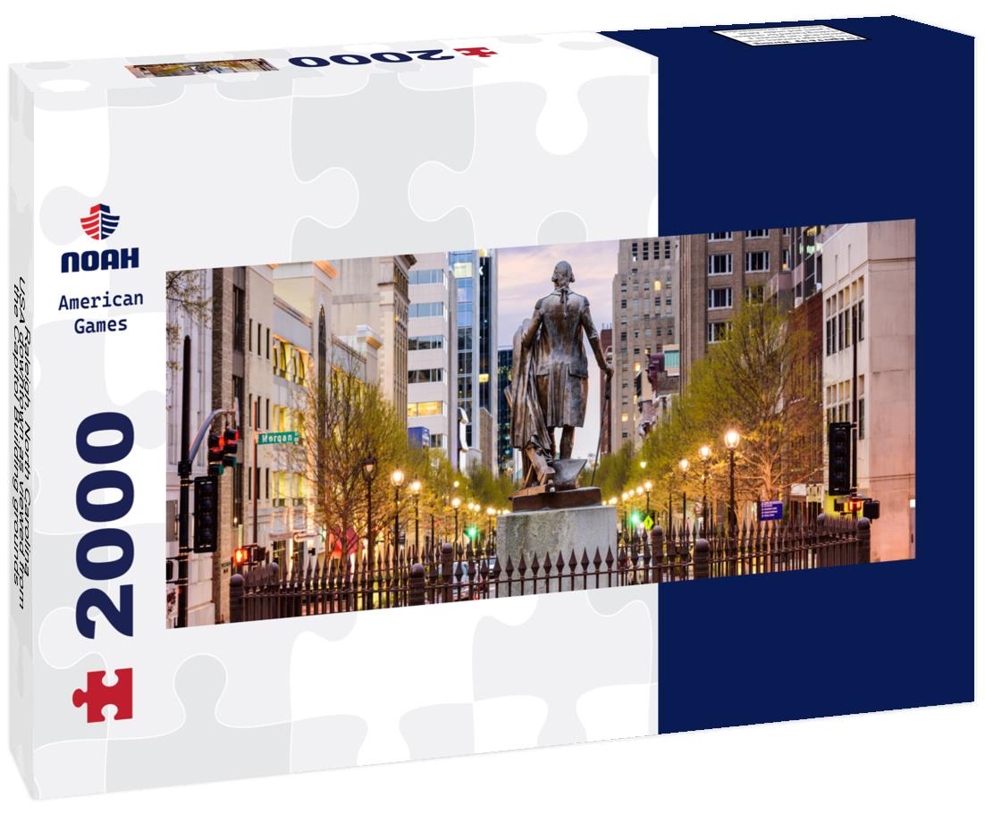 Noah Jigsaw Puzzle Raleigh, North Carolina, USA downtown as viewed from ...