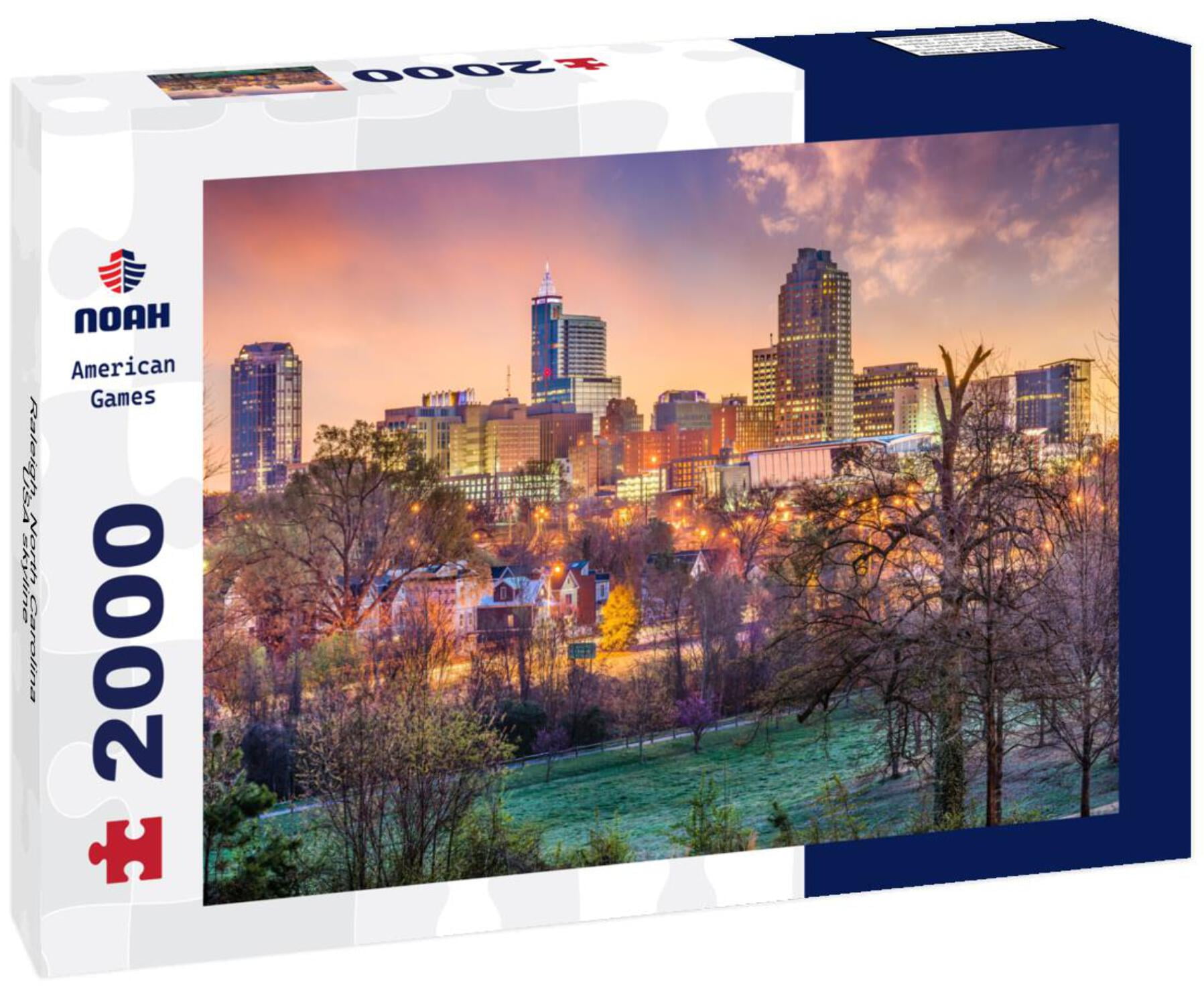 Noah Jigsaw Puzzle Raleigh, North Carolina, USA skyline 2000 pieces ...