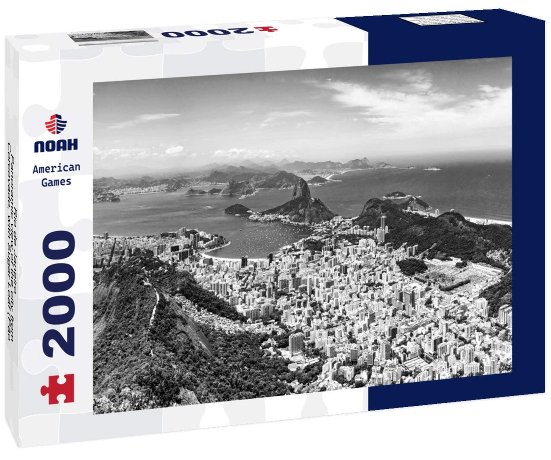 Noah Jigsaw Puzzle Rio de Janeiro - Panoramic view of the city from ...