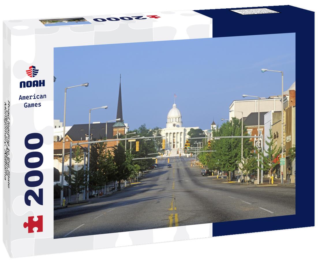 Noah Jigsaw Puzzle Road leading to the State Capitol of Alabama ...