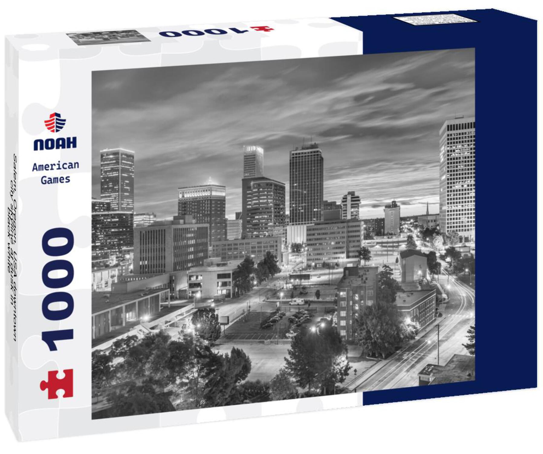 Noah Jigsaw Puzzle The city skyline of Tulsa, Oklahoma is captured at ...