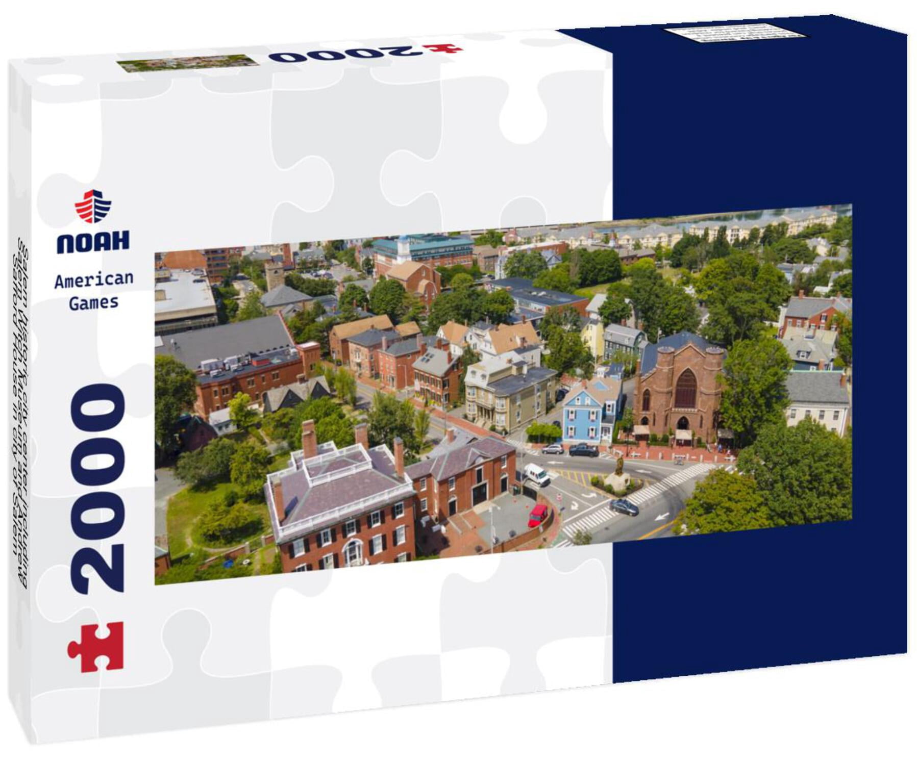 Noah Jigsaw Puzzle Salem historic city center including Salem Witch ...