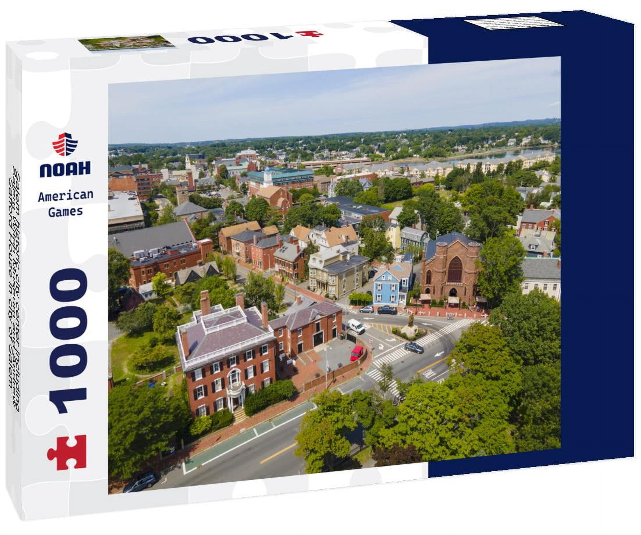 Noah Jigsaw Puzzle Salem historic city center including Salem Witch ...