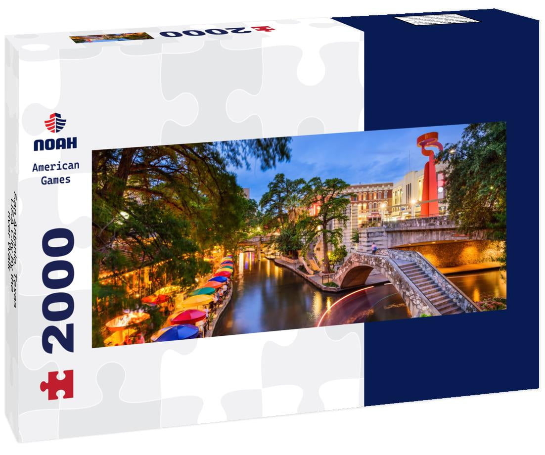 Noah Jigsaw Puzzle San Antonio, Texas, USA City by the river Walk ...