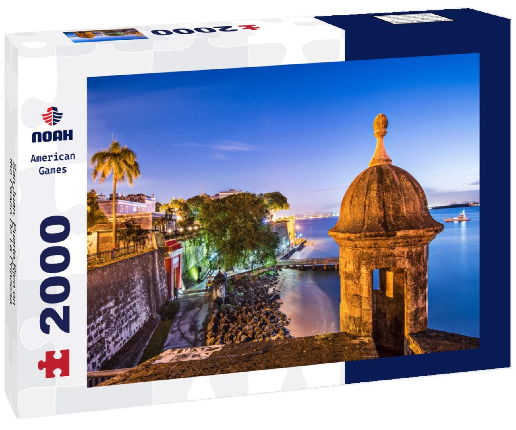 Noah Jigsaw Puzzle San Juan, Puerto Rico on the Paseo De La Princesa ...