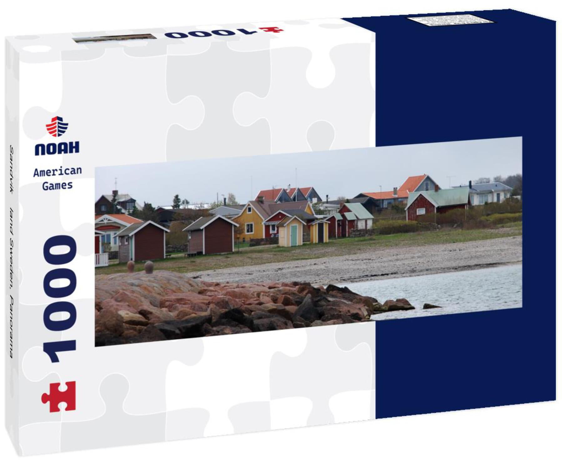Noah Jigsaw Puzzle Sandvik Öland Sweden, Panorama Panorama 1000 Pieces ...